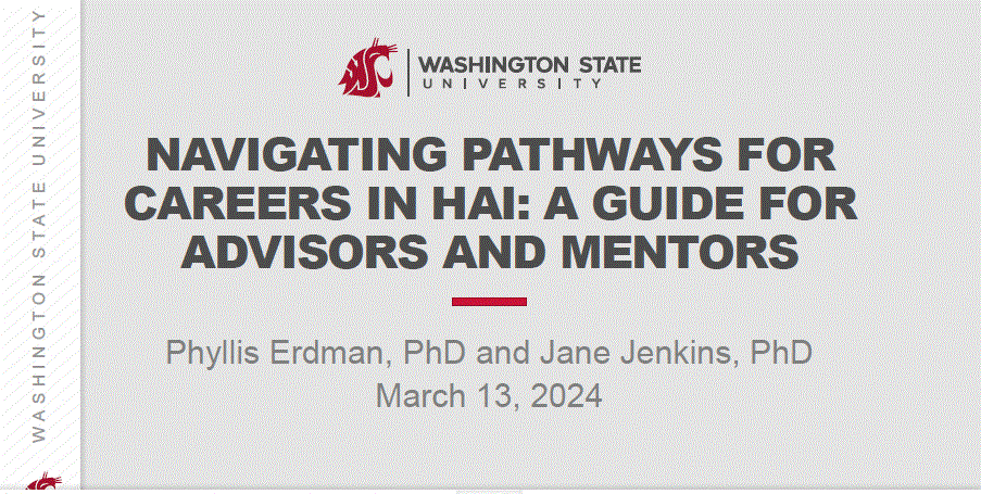 Navigating pathways for careers in HAI - Human-Animal Interaction